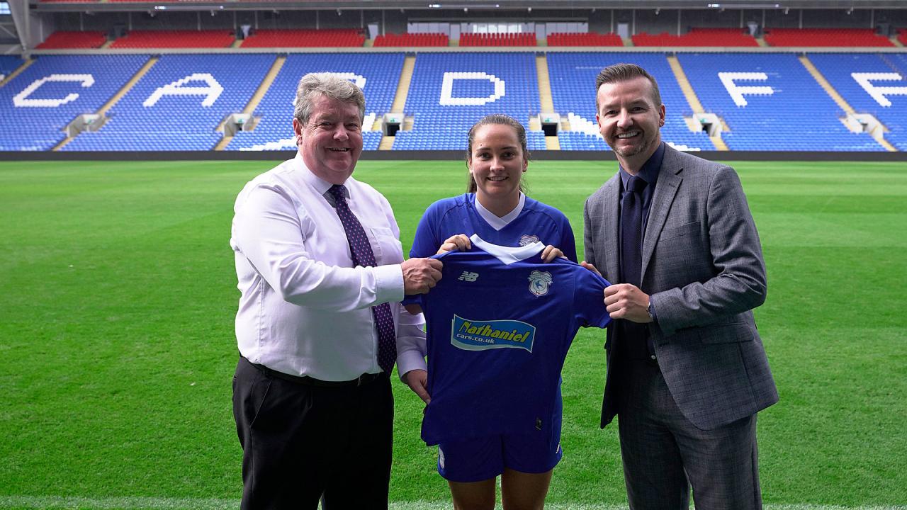 Cardiff City FC Women welcome Nathaniel Cars as Front of Shirt Sponsor ...
