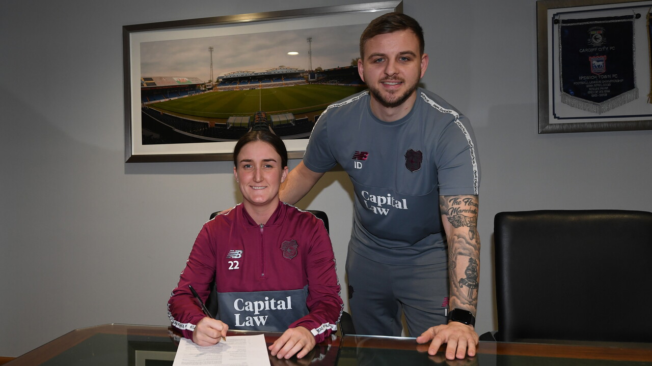 Amy Long is a Bluebird! | Cardiff