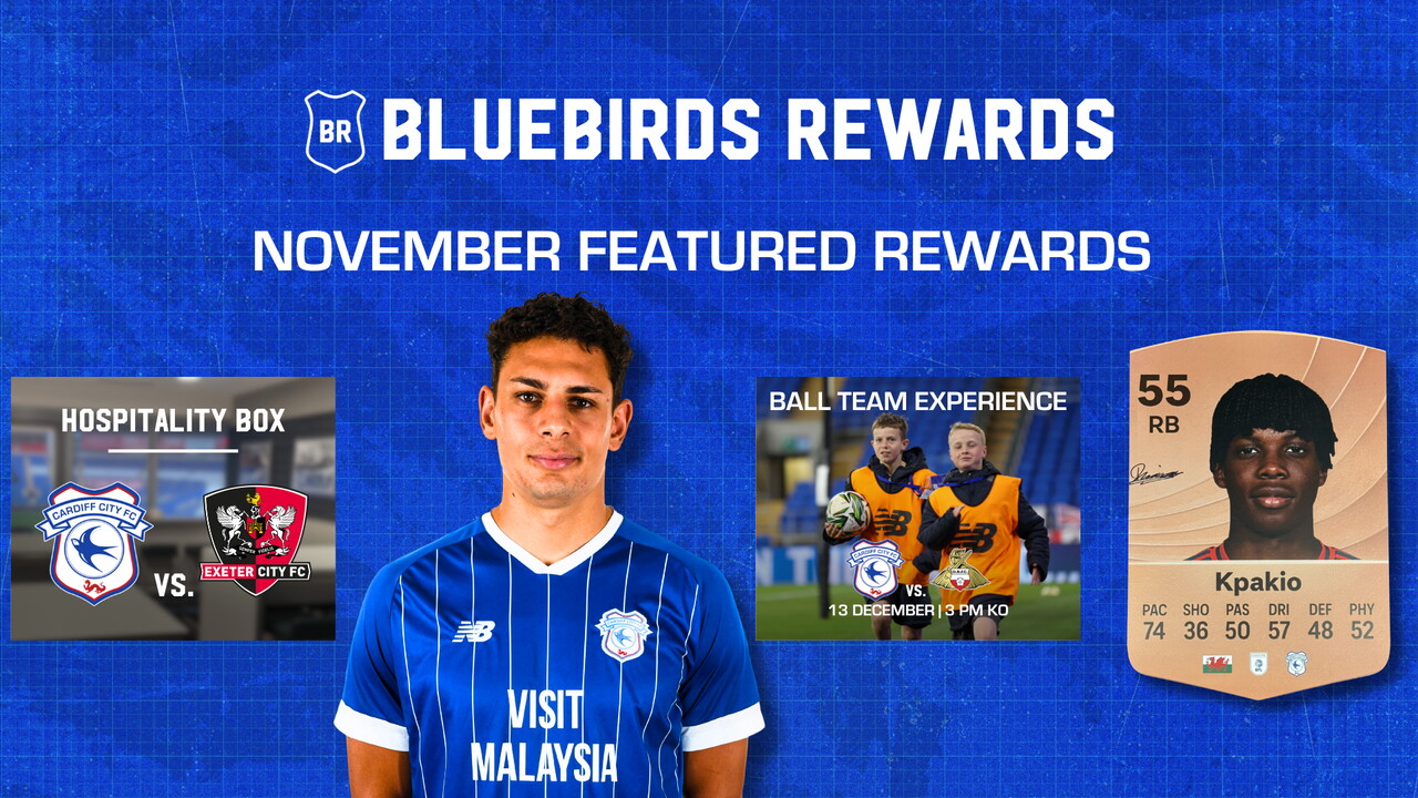Bluebirds Rewards | Salech leads November rewards! | Cardiff
