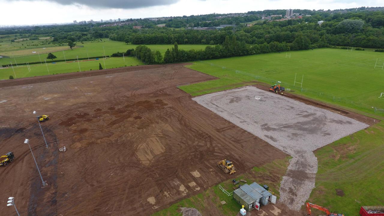 Development commences for Llanrumney Sports Complex | Cardiff