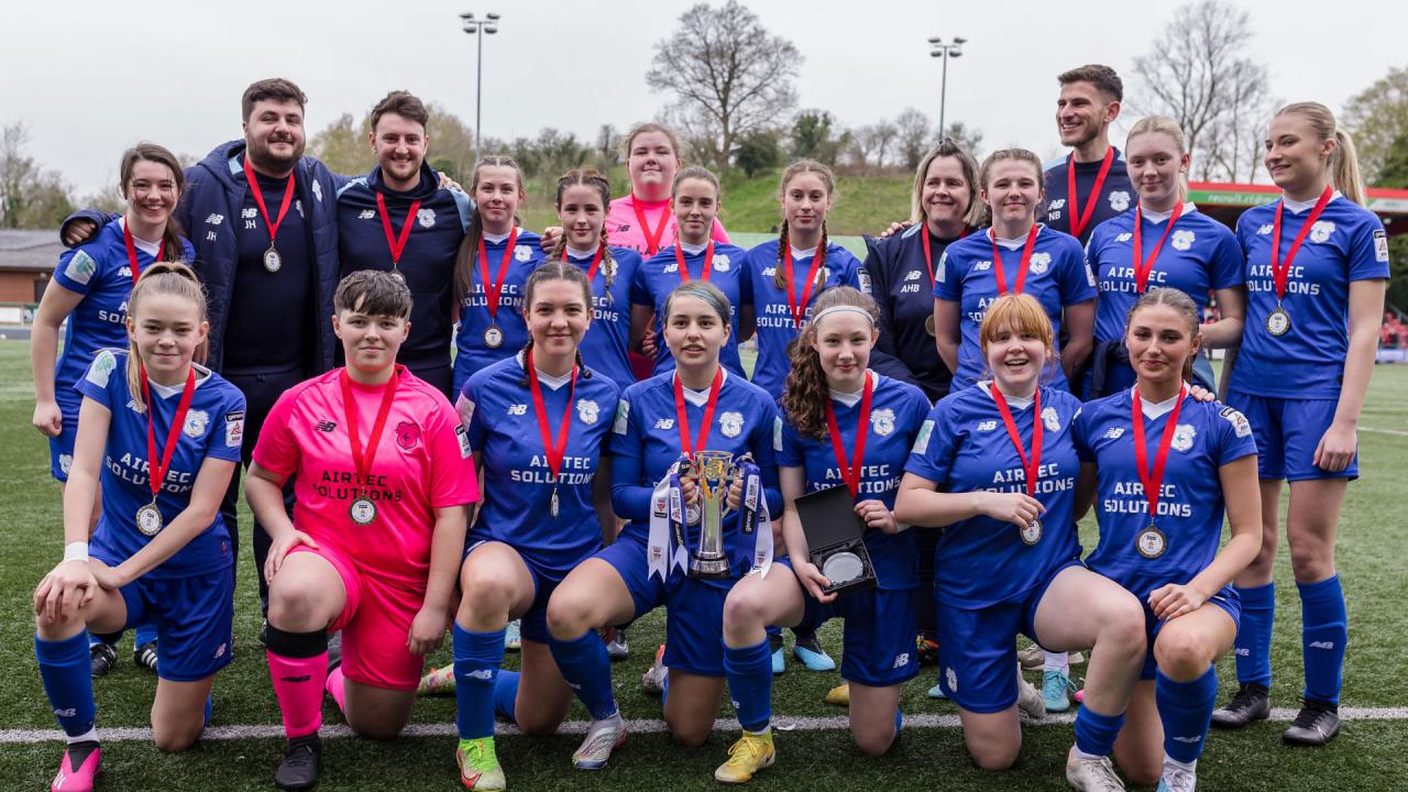 U19s crowned Genero Adran Champions after win over Wrexham | Cardiff