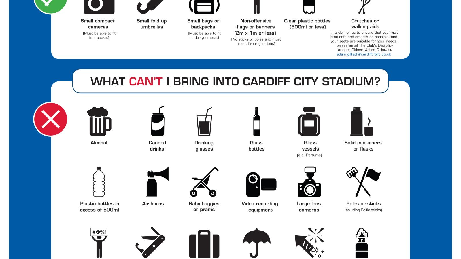 Matchday Safety & Security | Cardiff