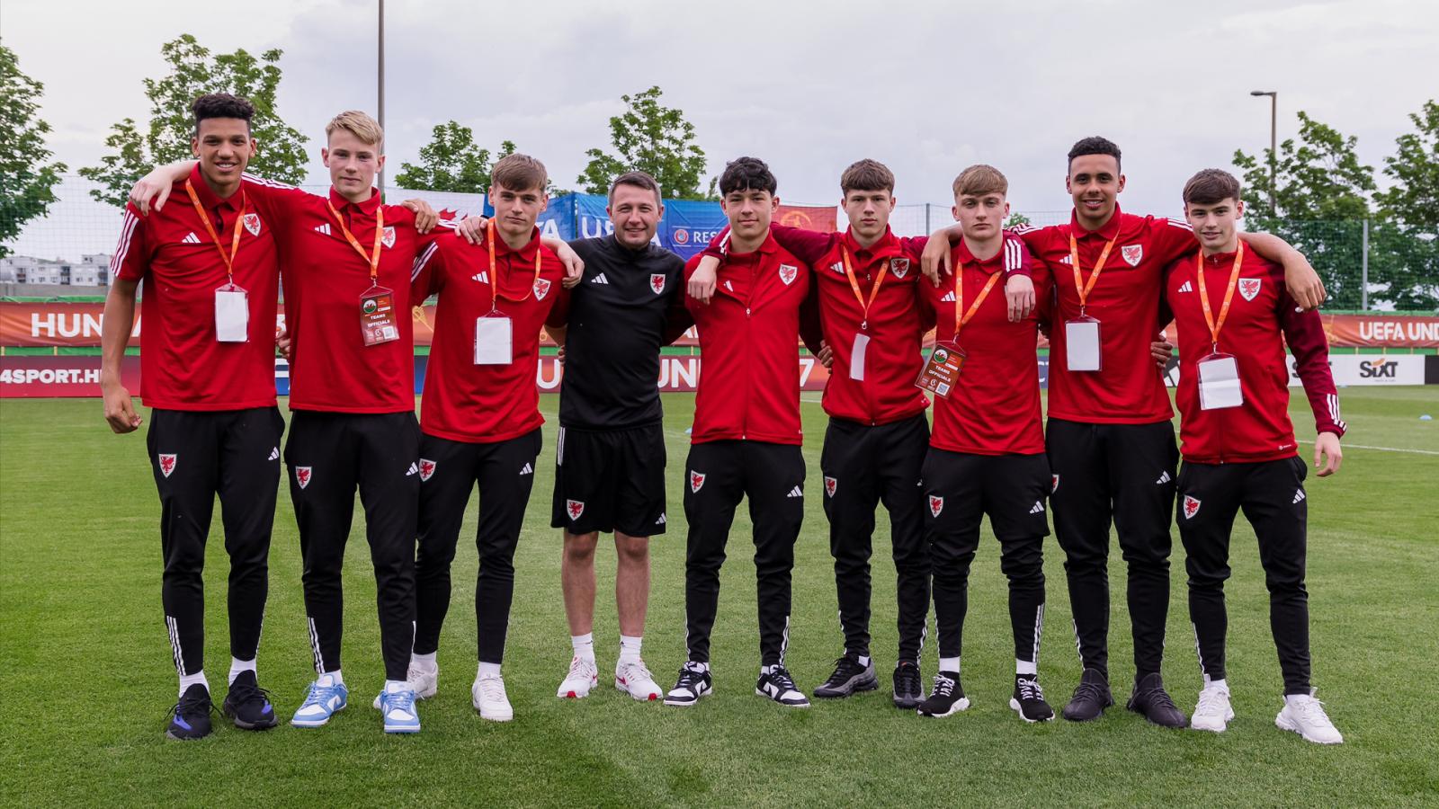 Academy | Young Bluebirds represent Wales at UEFA U17 European ...