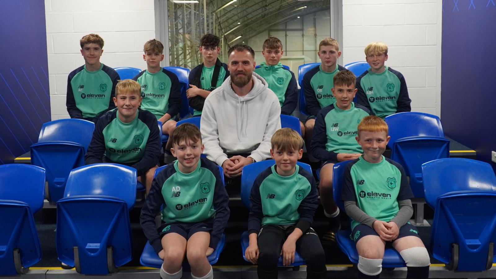 Academy | Jak Alnwick & Mario Galinović visit young Bluebirds at ...