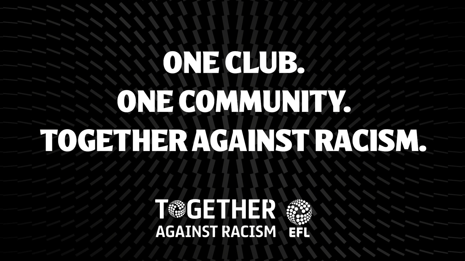 One Club. One Community. Together Against Racism. | Cardiff