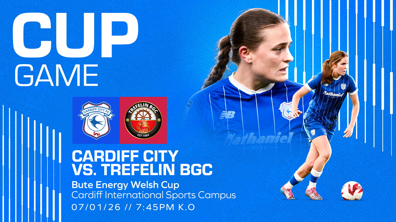 Pre-Match Centre | City Women vs. Trefelin BGC | Cardiff