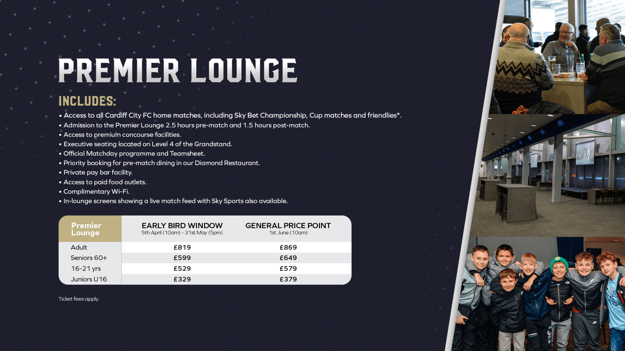 Premier Lounge | Cardiff