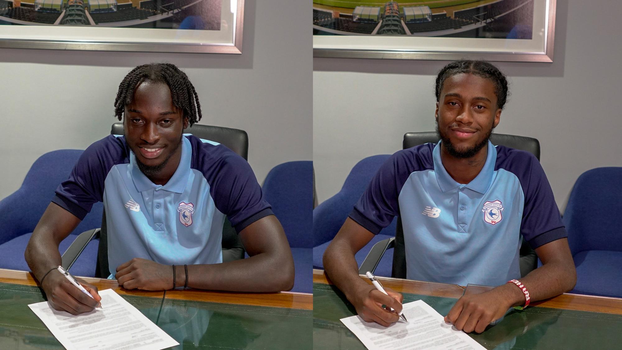 U21 | Cameron Antwi and Raheem Conte sign for City | Cardiff