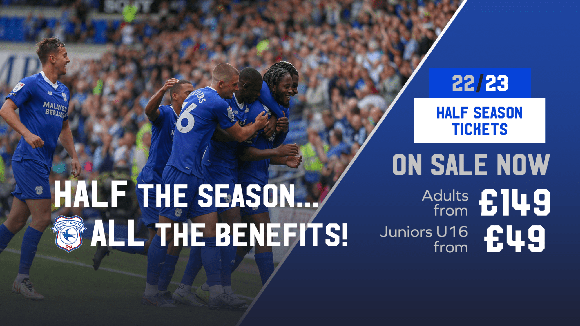 2022/23 Half Season Tickets | Cardiff