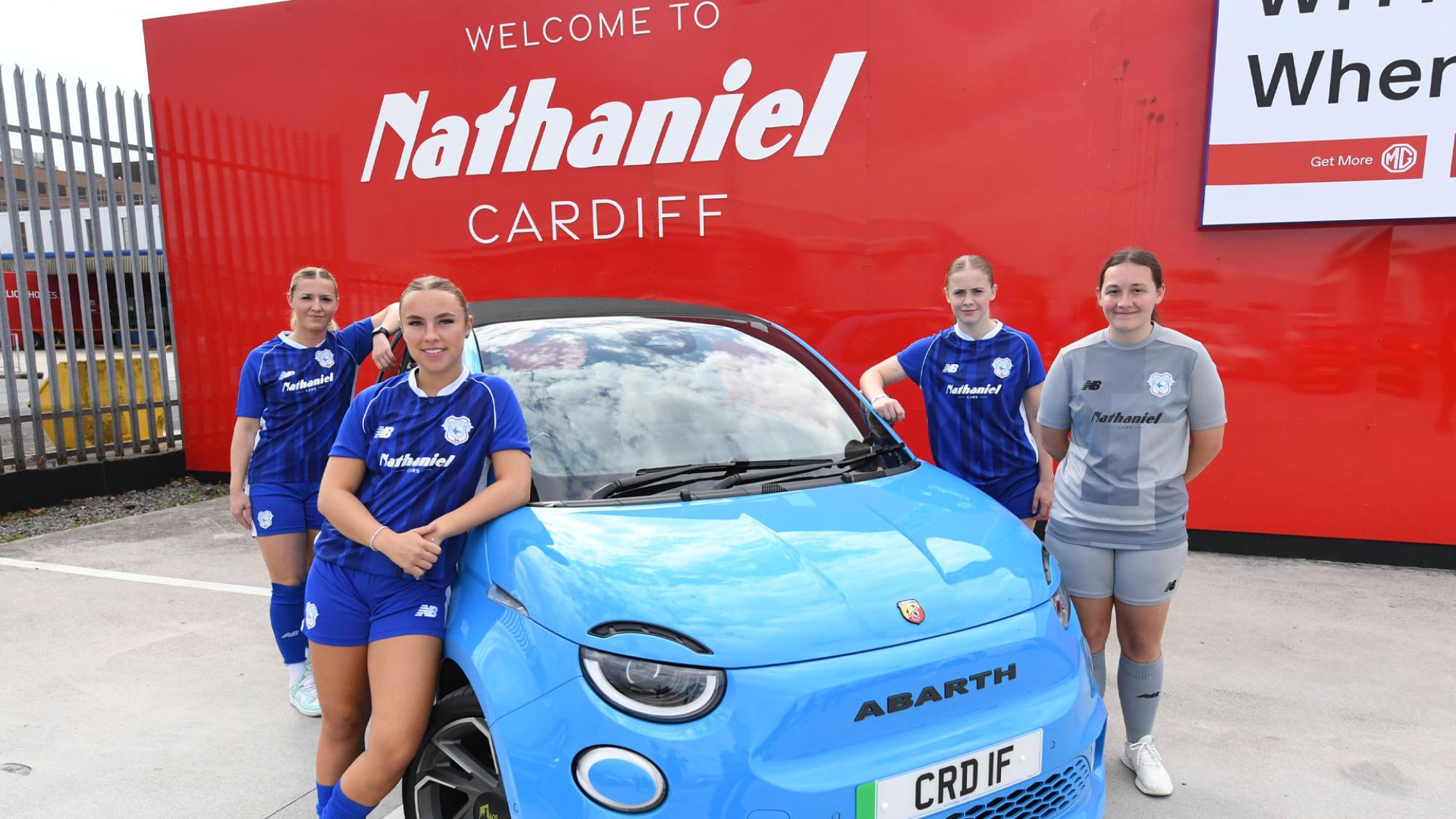Nathaniel Cars renew Women’s shirt sponsorship | Cardiff