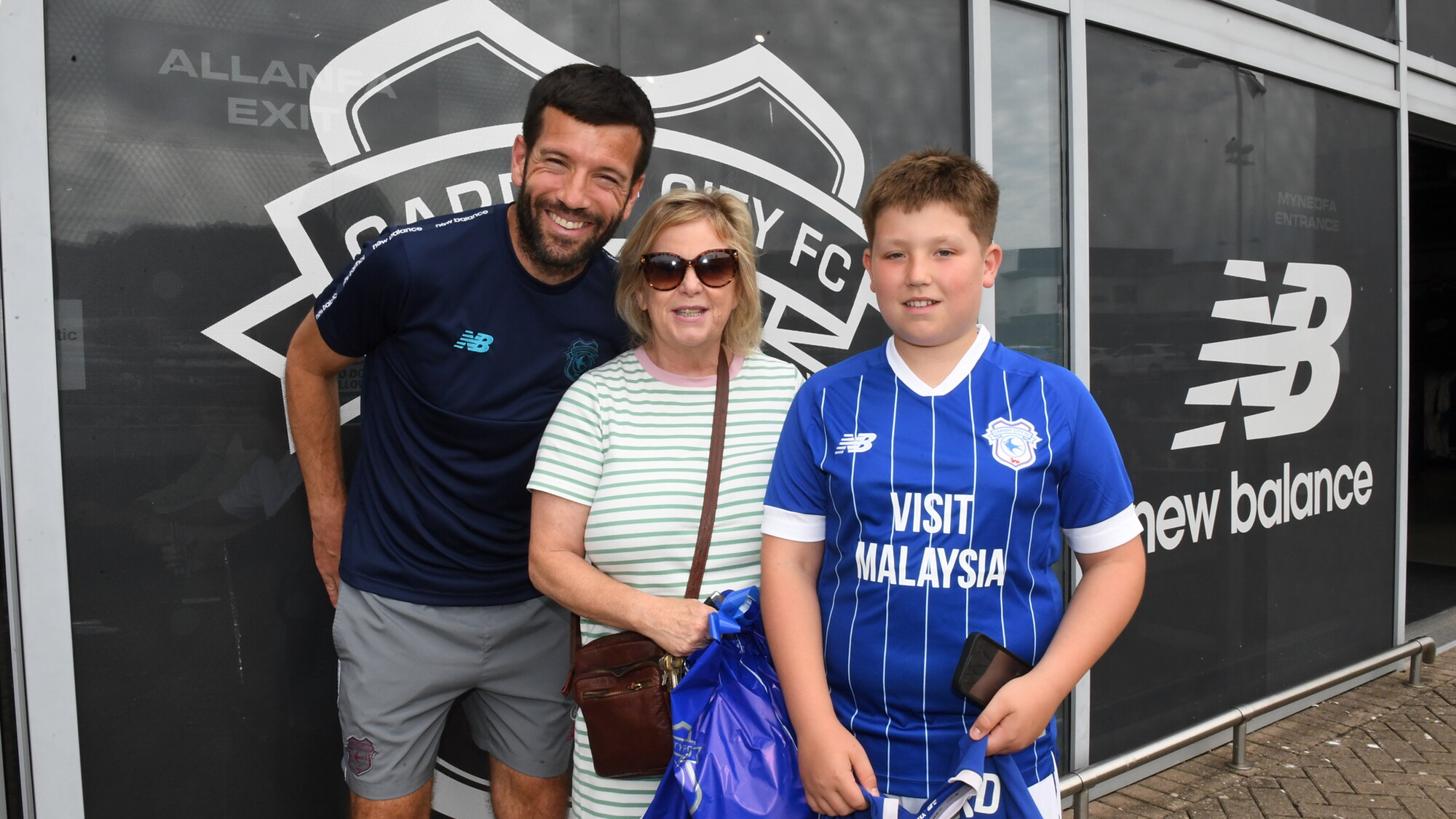 Gallery | Brian meets the fans at Home Kit Launch | Cardiff
