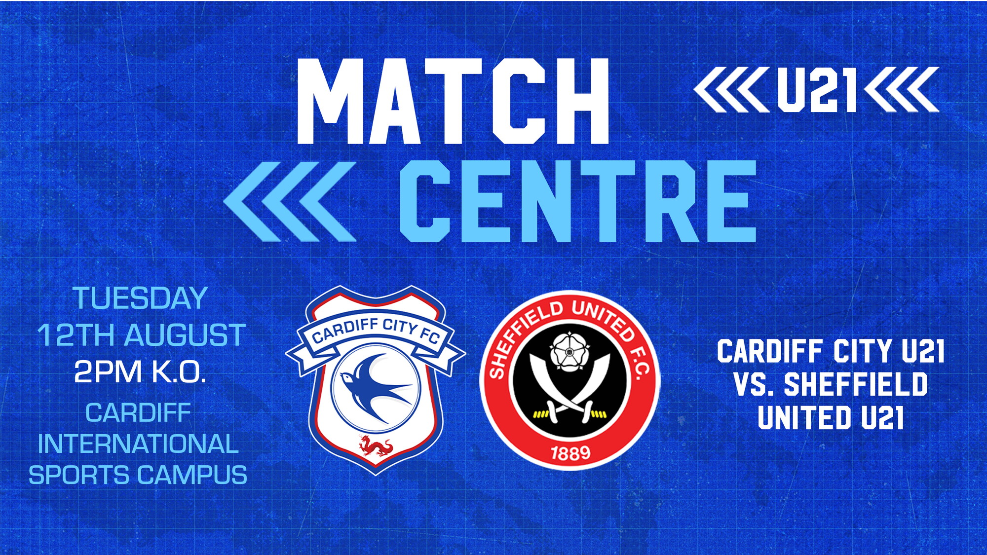 U21 | Cardiff City 1-1 Sheffield United | Cardiff