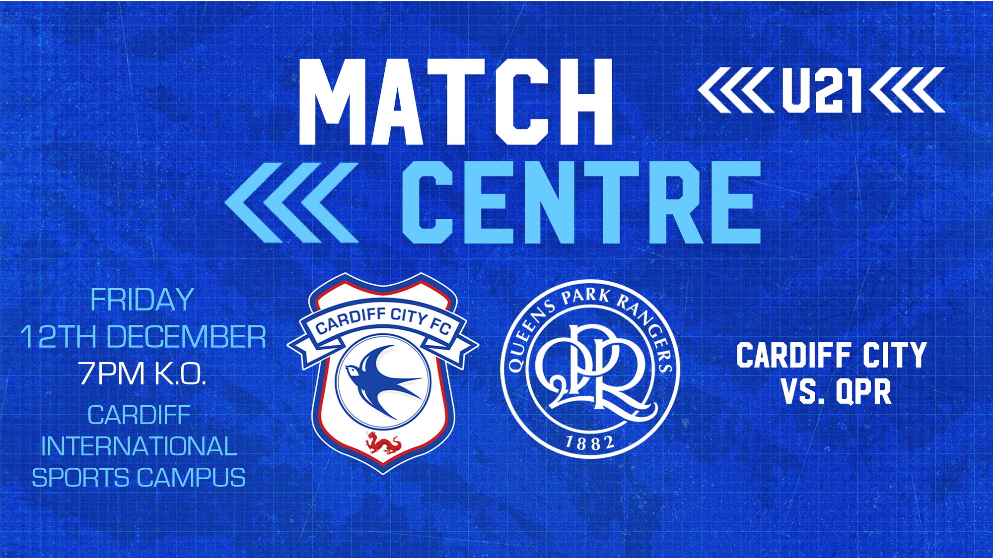 U21 | Cardiff City 3-1 Queens Park Rangers | Cardiff