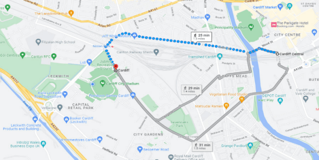 Getting to Cardiff City Stadium | Cardiff