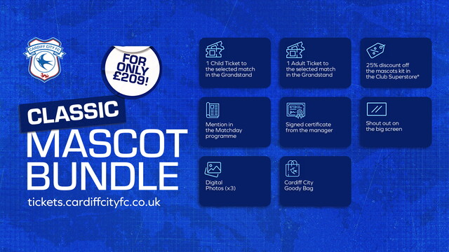 2025/26 Matchday Mascot Bundles | Cardiff