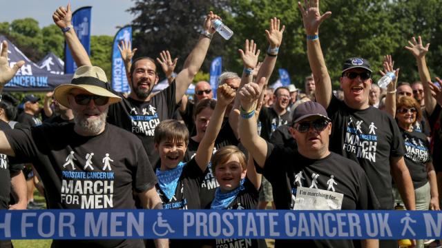 Prostate Cancer UK | ‘Men, we are with you’ | Sign up to a Cardiff ...