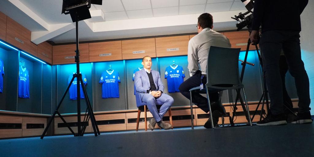 Cardiff City TV exclusive | Sabri discusses his appointment as City ...