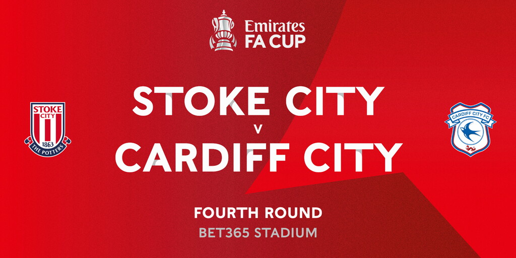 2024/25 Emirates FA Cup R4 | Stoke City vs. Cardiff City | Cardiff