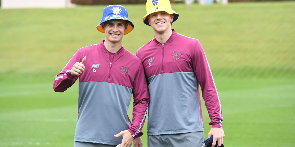 Retro Bucket Hats | Bluebirds try out upcycling | Cardiff